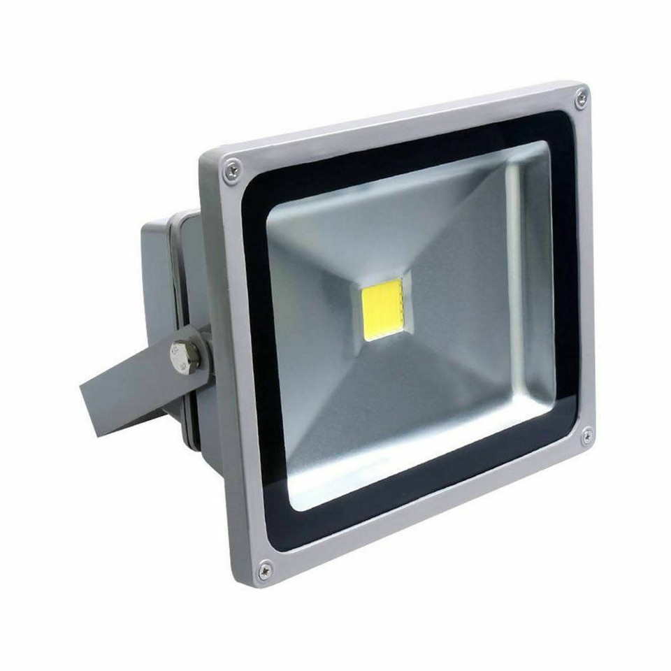 4Pcs 50W 12V LED Flood Light Cool White Outdoor Landscape Spot Lamp ...