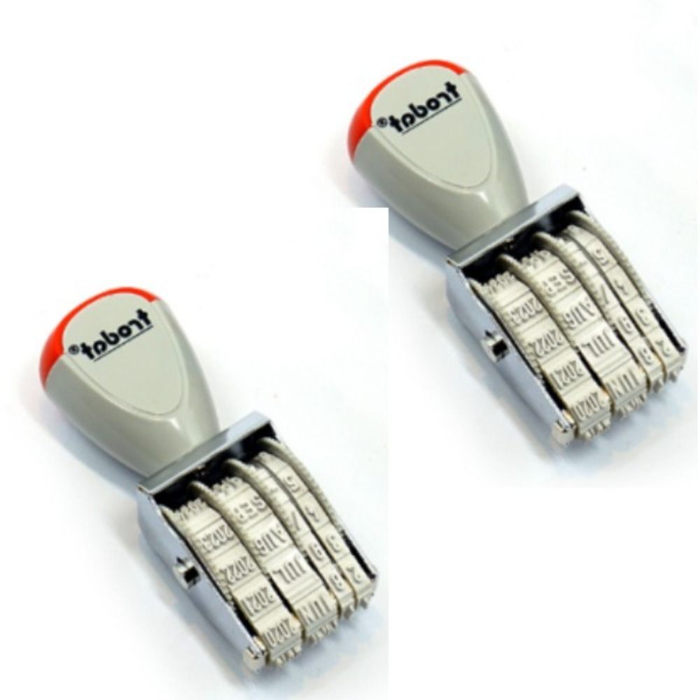 Line Dater Date Stamp Changeable Business Stamps Roller Stamps Office ...