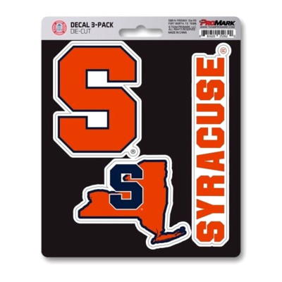 Syracuse Orange NCAA Team Decals / Sticker Set / 3 Pack *Free Shipping ...