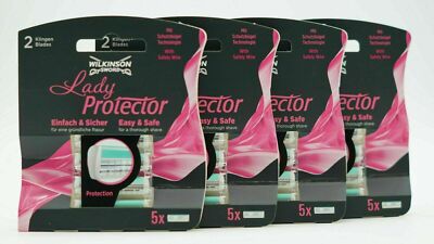 20 x Wilkinson Sword Lady Protector Rasierklingen - NEU - OVP - für ...