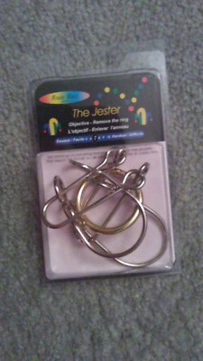 BRAIN WAVE METAL PUZZLE - "THE JESTER" - NEW!! | eBay