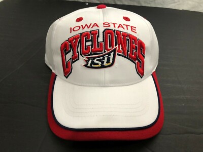 Iowa State Cyclones NEW Baseball Cap Hat Adjustable (White) Top of the ...