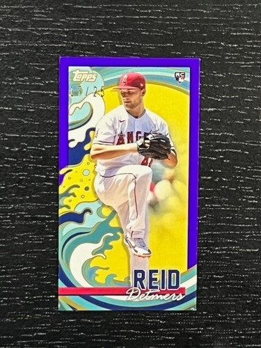 2022 Topps Rip Card Reid Detmers Mini Riptide Parallel #'d/25 SP RC | eBay