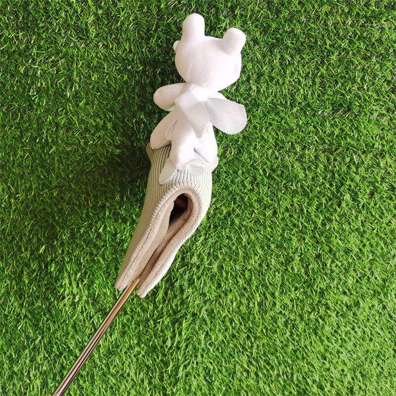 Golf Toothless Wood Head Covers 460cc Driver Fairway Woods Putter ...