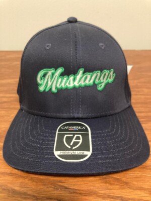 Cap America Premium Line, Mustangs Navy Blue hat, XS Adjustable ...