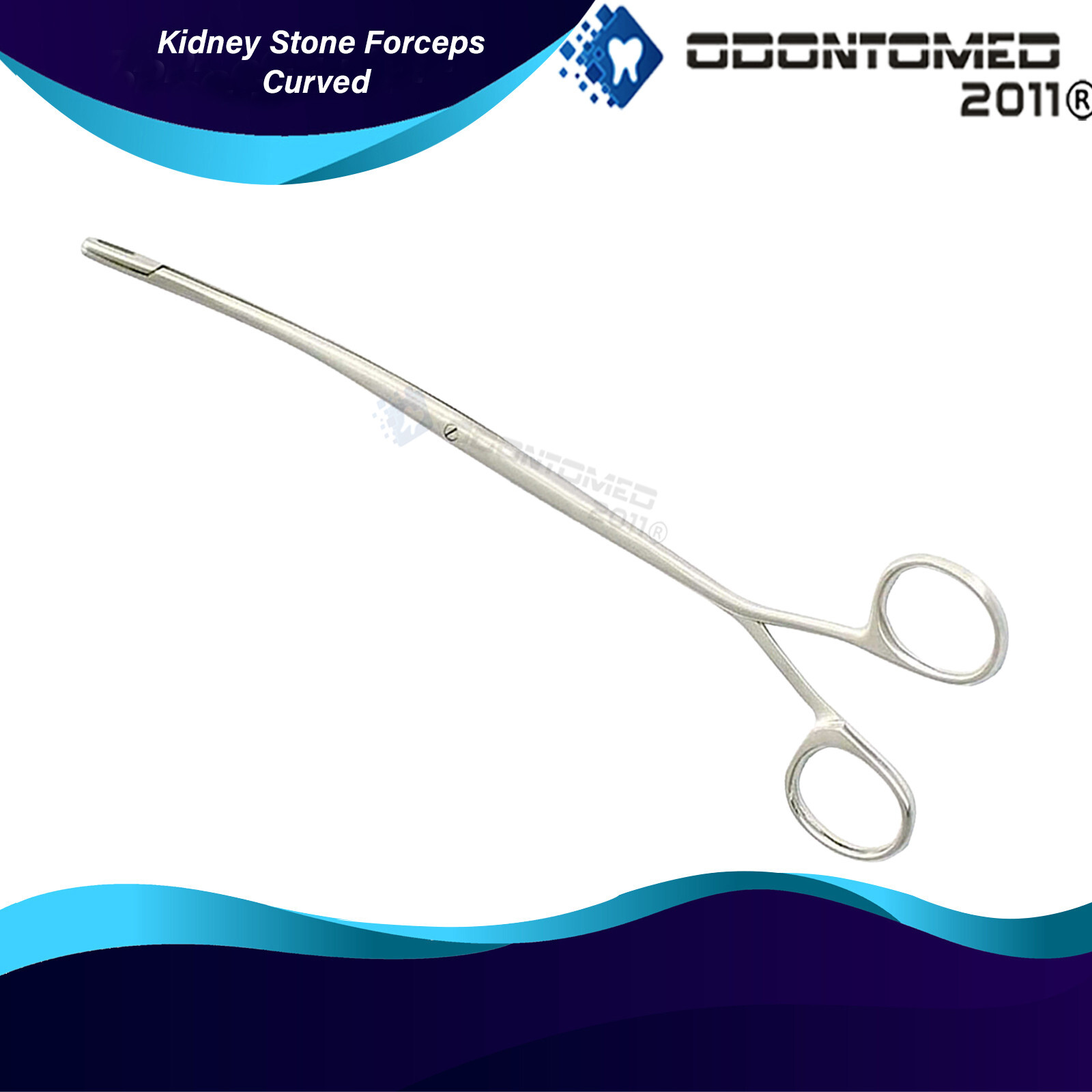 5 PC OR Grade Randall Kidney Stone Forceps Quarter Curved Surgical ...