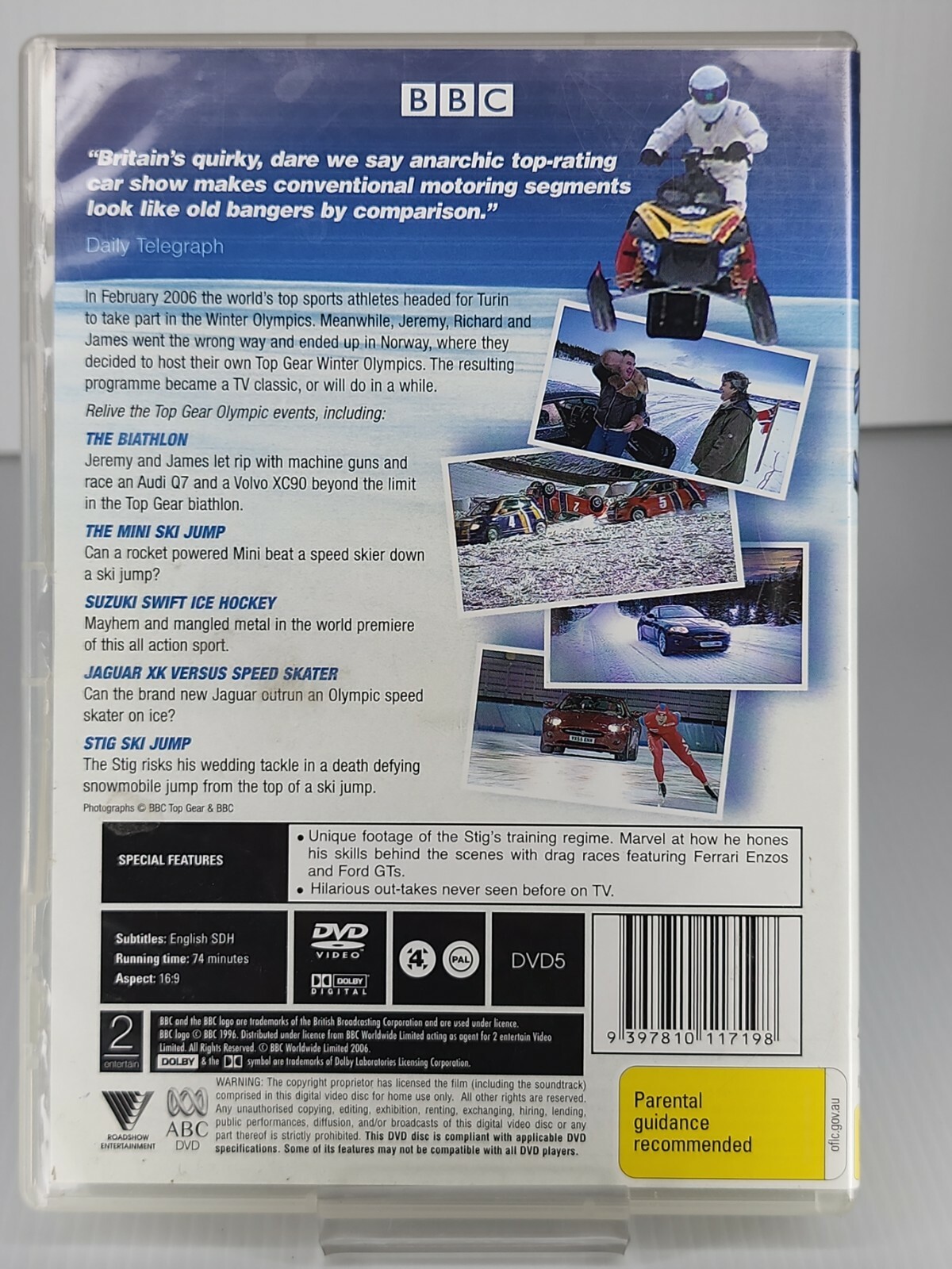 Top Gear - Winter Olympics DVD Jeremy Clarkson, Richard Hammond, The ...