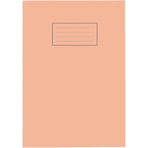 Silvine A4 Orange Exercise Book Lined with Margin 80 Pages 75gsm (EX117 ...