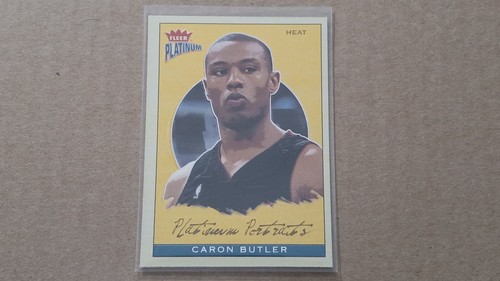 Caron Butler 2003-04 Fleer Platinum Portraits Insert #13 Awesome Foil ...