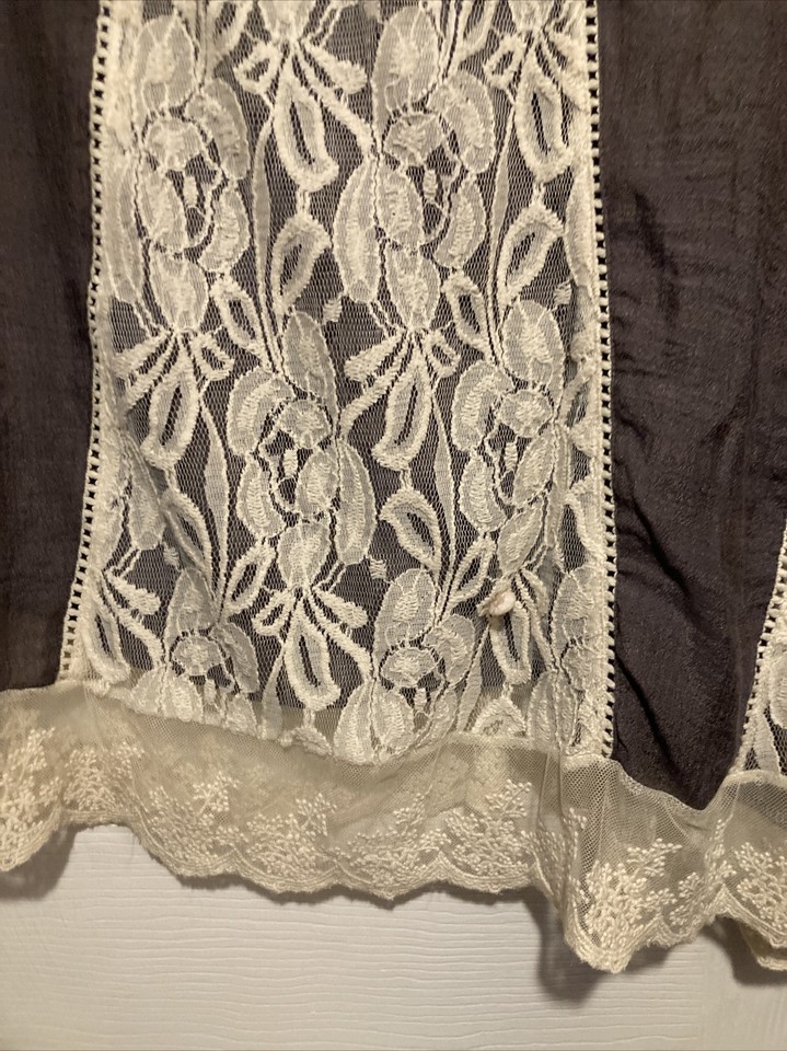 Indigo Soul Boho Lace Tunic Size Medium | eBay