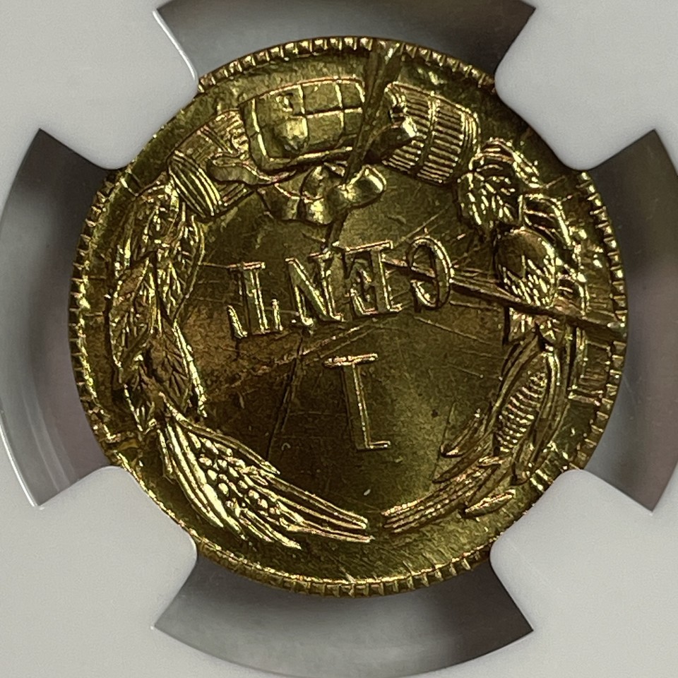 1961 Confederate States 1 Cent Bashlow Restrike NGC MS68 Coin #16030T ...