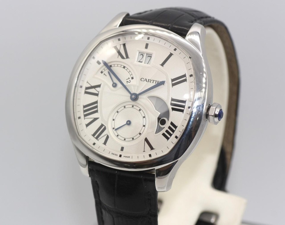 Cartier Drive de Cartier Watch Large Date Retrograde Second Time Zone ...