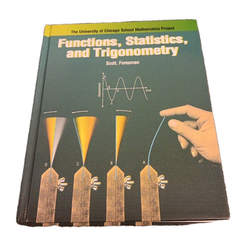 Functions, Statistics and Trigonometry Hardcover 9780673331991| eBay