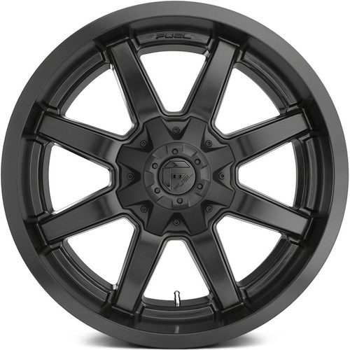 4 Wheels 20" D436 Maverick 20x10 6x135/6x139.7 Satin Black -18ET ...