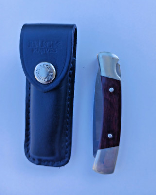 ~Vintage 1990 BUCK USA 501 Lock Blade Pocket KNIFE With BUCK Belt ...