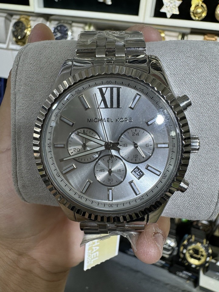 Michael Kors Lexington MK8405 Wrist Watch for Men 45mm Case ...