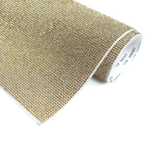 Self-Adhesive Sparkling Round Rhinestone Stickers Sheet 9.45x15.75 ...