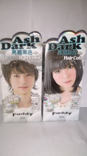 ONE pcs IDA Faddy Bubble Color Men or Women (Ash Dark) lv.2 Hair Color ...