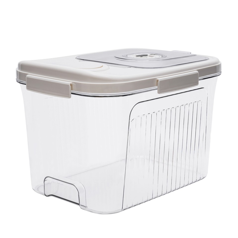 10kg Large Rice Storage Container Food Flour Airtight Box Rice ...