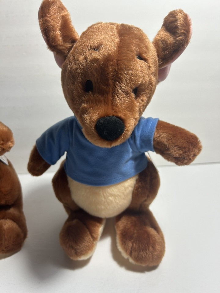 2X Disney Store Exclusive ROO Plush Kangaroo Winnie The Pooh 10" New ...