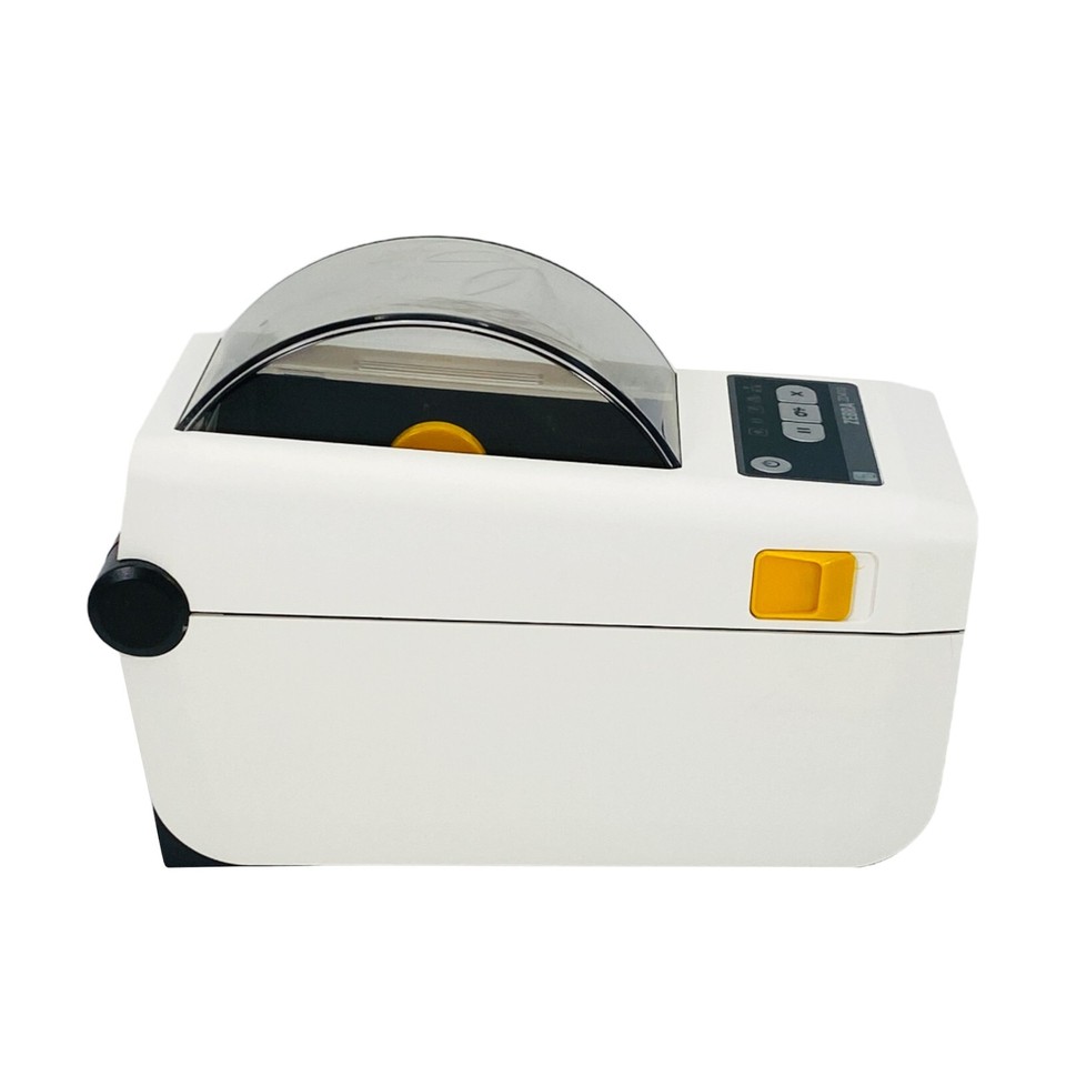 BUNDLE Zebra ZD410 Direct Thermal Barcode Label Printer WiFi USB BT 1YR ...