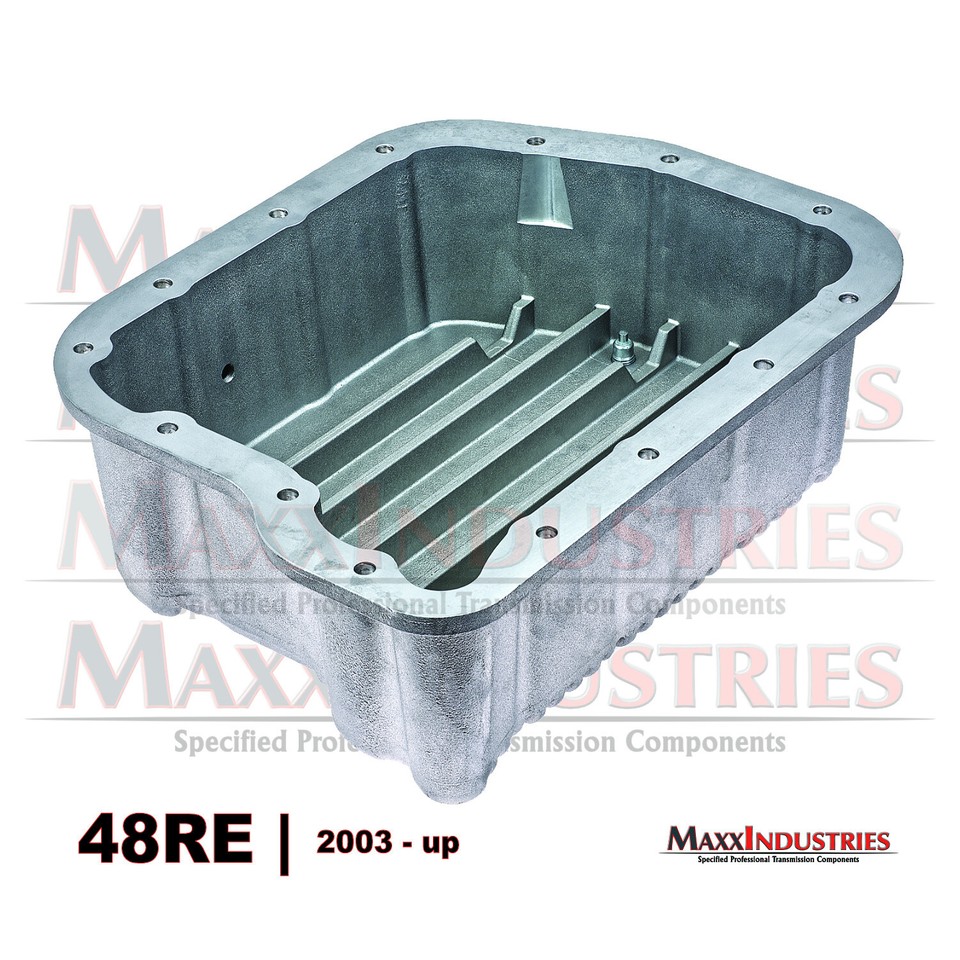 47RE 48RE Transmission Oil Pan Kit Heavy-Duty DEEP Aluminum - Reduce ...
