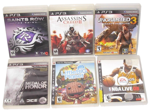 Sony PlayStation 3 PS3 Game Bundle - Lot of 6 | eBay