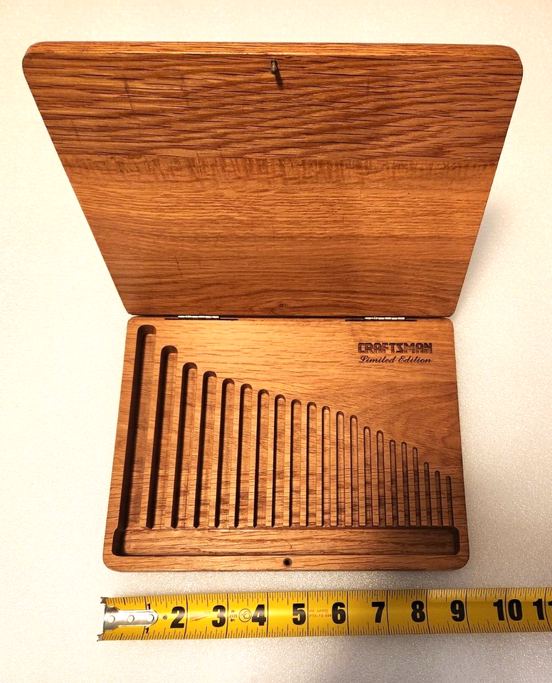 Craftsman Collectors Limited Edition Drill Bit Case with unused NEW ...