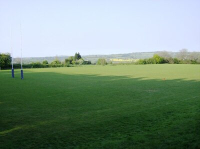 Photo 6x4 Stow rugby club Stow-on-the-Wold Fine views if the match gets ...