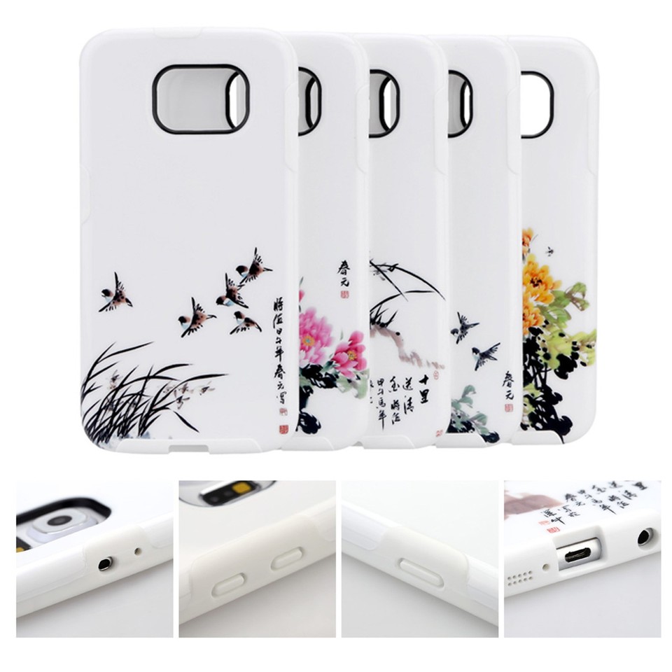 Flower & Butterfly Case For S6 Eco-friendly Material Stylish CEL | eBay ...