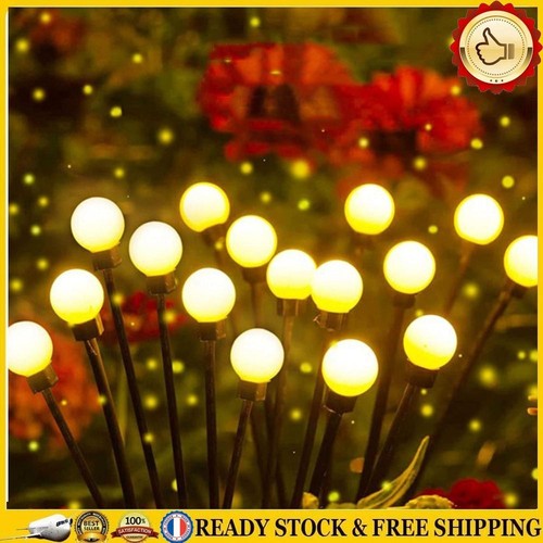Swing Firefly Solar Lights Waterproof Landscape Solar Lamp Garden ...