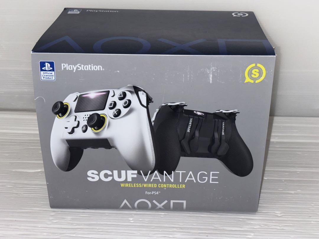SCUF Vantage Wired/Wireless Controller for Sony PlayStation4 PS4 Silver ...