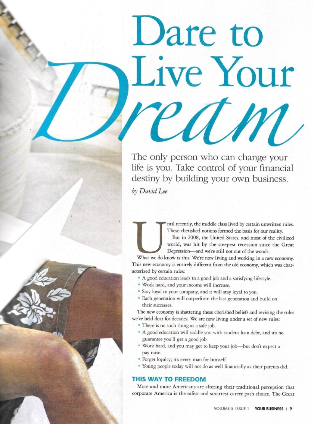 Your Business at Home Magazine 5Linx John C Maxwell Live Your Dream CD ...