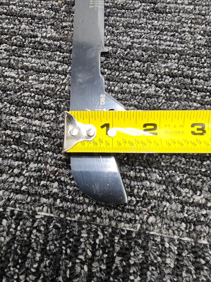 (QTY 2) FLY-Ti Hockey Runner Steel A5-24-23 280 Black For Bauer ...