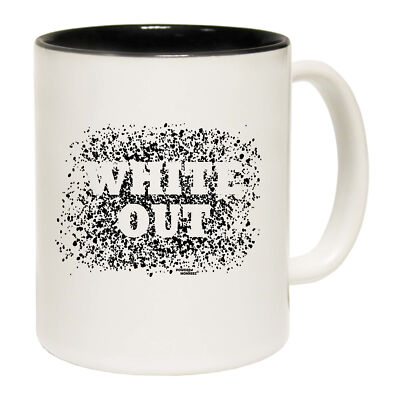 Skiing Snowboarding White Out Funny Novelty Coffee Mug GIFT BOXED Boxed ...