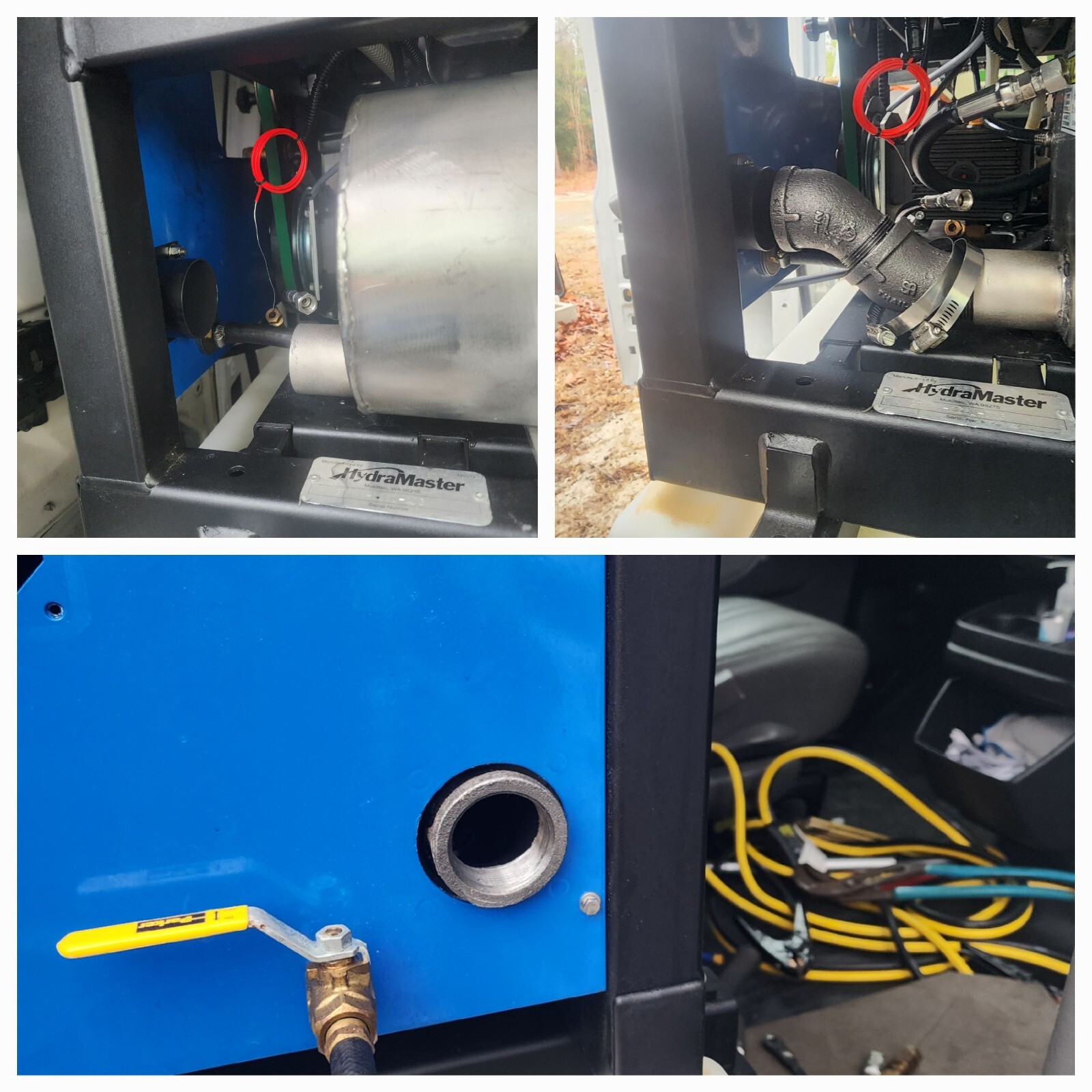 Truck Mount Extractor Diamond Products 318 Heat Exchanger Flange | eBay