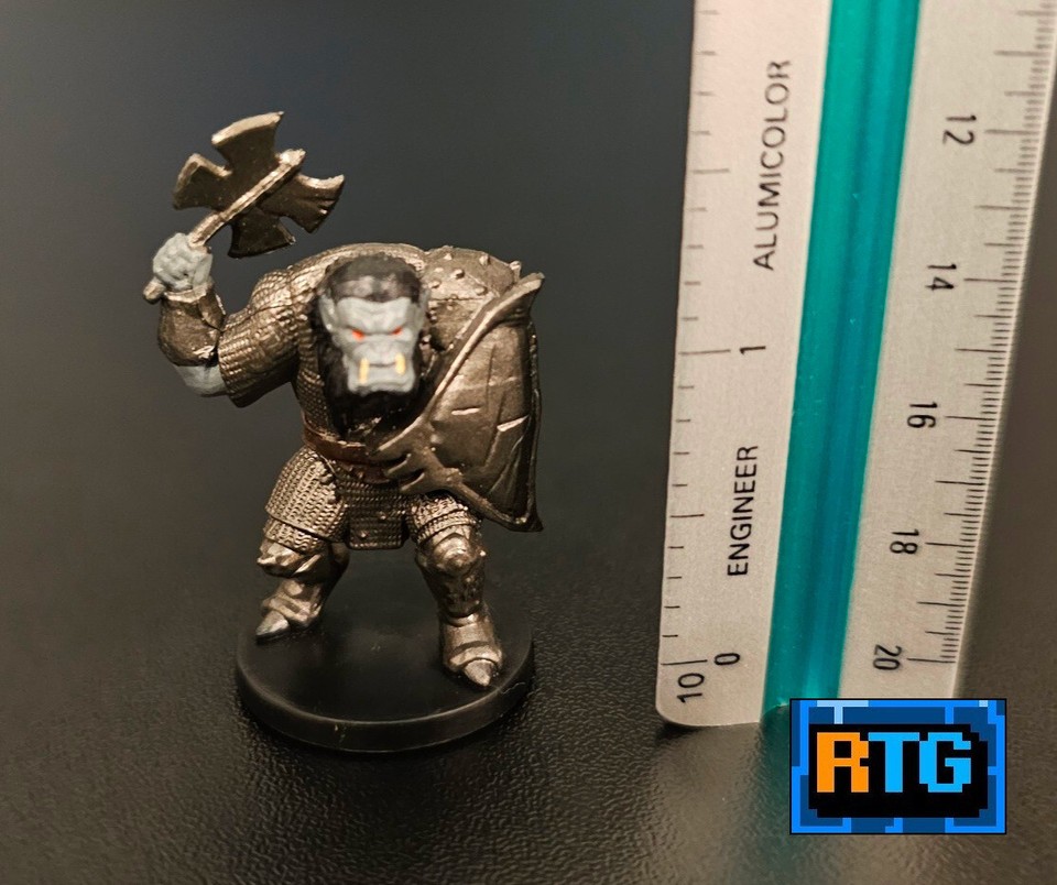 D&D Miniature and Card - Orc Raider #8 - Dungeons and Dragons - RPG | eBay