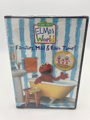 Elmos World - Families, Mail and Bath Time (DVD, 2004) 74645582498| eBay