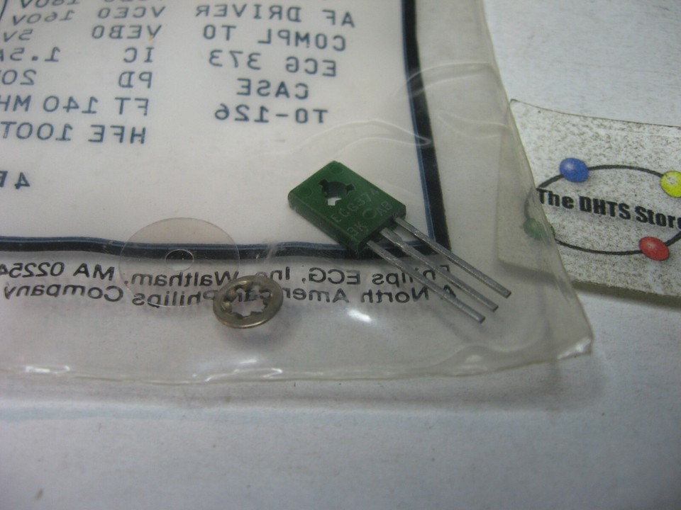 ECG374 Sylvania PNP Silicon Si Transistor NTE374 - NOS Qty 1 | eBay