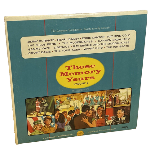 Those Memory Years Volume 2 (Vinyl, 1969) Longines Symphonette Society ...