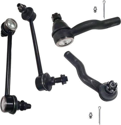 4PC Front Sway Bar Link and Outer Tie Rod End for Ford Fusion，Lincoln ...