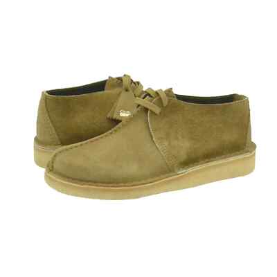 Clarks Originals DESERT TREK Lace Up Men's Shoes 76531 (DARK OLIVE ...