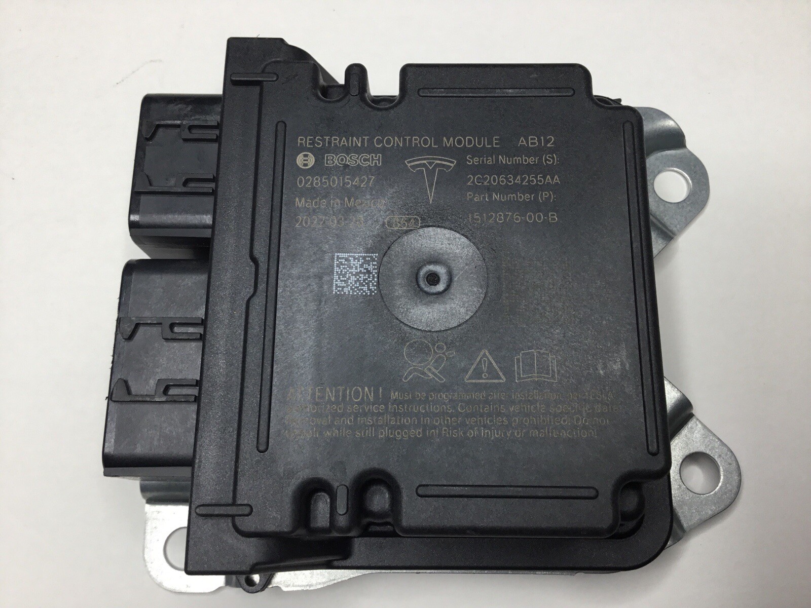 Tesla Model 3 Restraint Control Module 1512876-00-B NEW!! OEM!!! | eBay