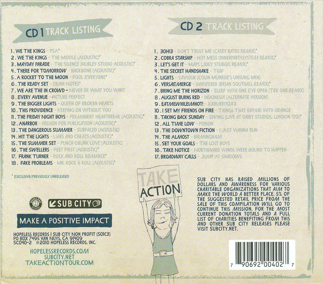 VARIOUS ARTISTS TAKE ACTION!, VOL. 9 NEW CD 790692004027 | eBay
