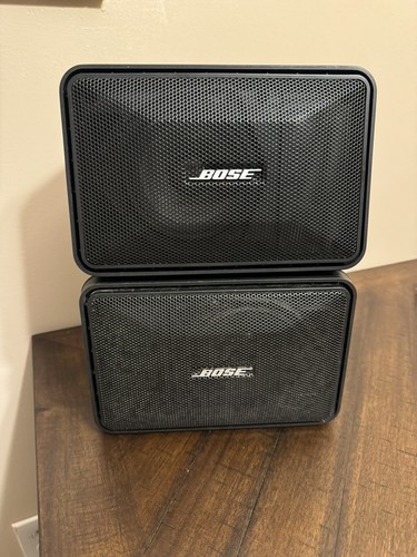 Lot Of 2 Bose 101 Music Monitor Indoor Outdoor Speakers Mountable Heavy ...