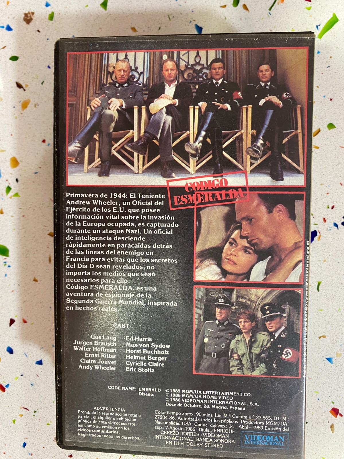 Code Emerald Ribbon Video VHS Tape | eBay