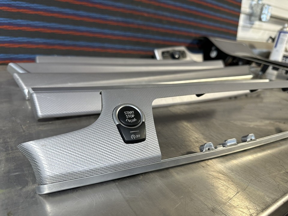 11-16 BMW F10 M5 5-SERIES M-SPORT ALUMINUM TRACE DASH DOOR PANEL TRIMS ...