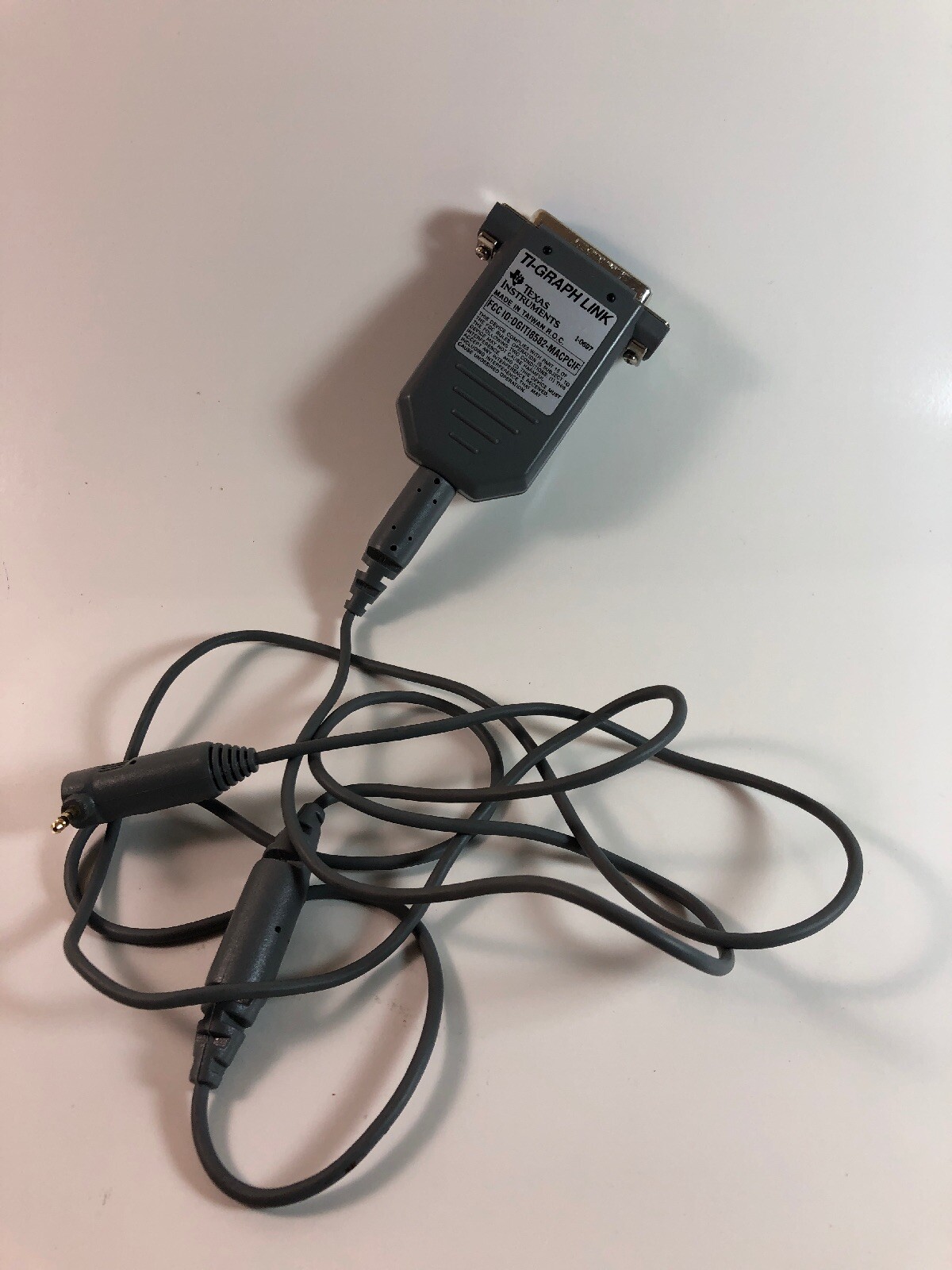 TI-Graph Link Cable I-0697 (FCC ID: DGITI8582-MACPCIF) | eBay