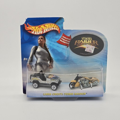 Hot Wheels- Tomb Raider Lara Croft & The Cradle of Life Action Pack ...