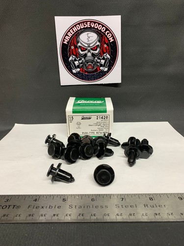 Auveco 21420, Push Pin Retainers, Subaru, Head Dia. 21mm, Stem Length ...